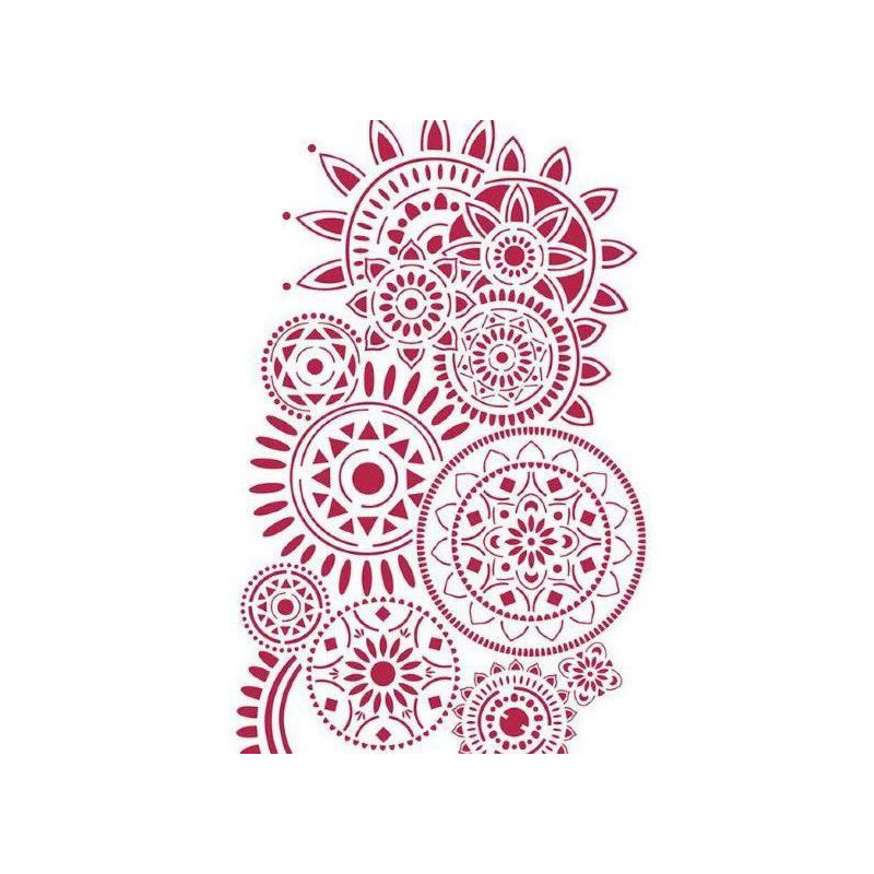 Plastová Šablona Stamperia A4 Mandaly Stamperia Plastové Standard ...