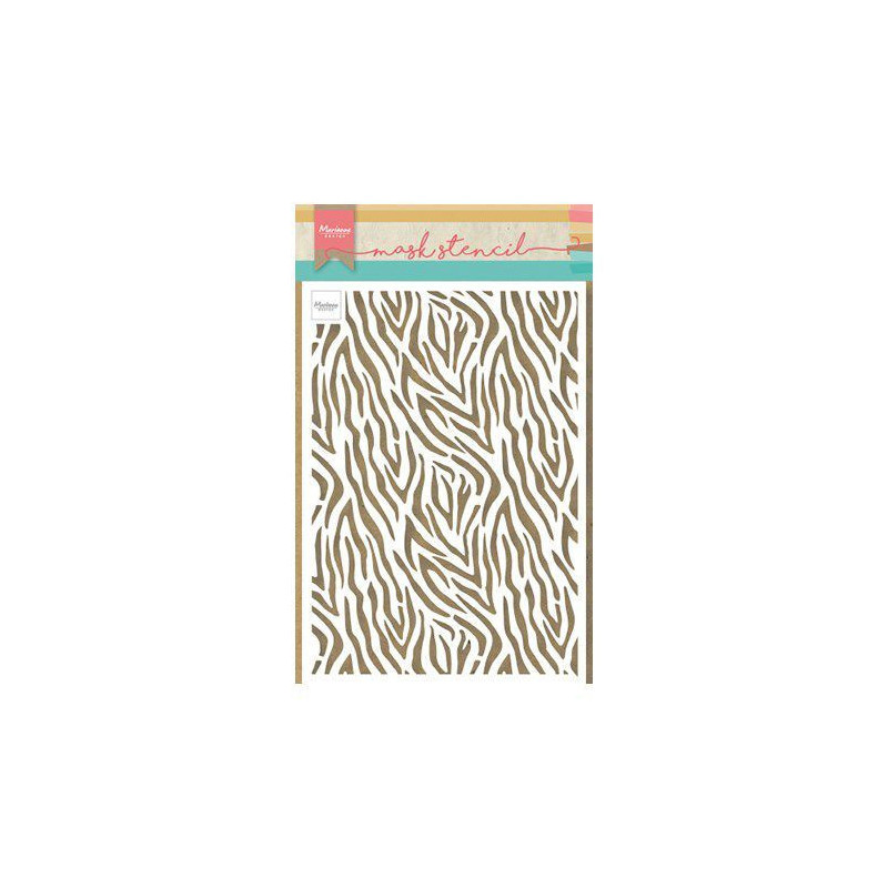 Marianne Design Plastová Šablona Vzor Zebra , Plastové Standard Šablony ...